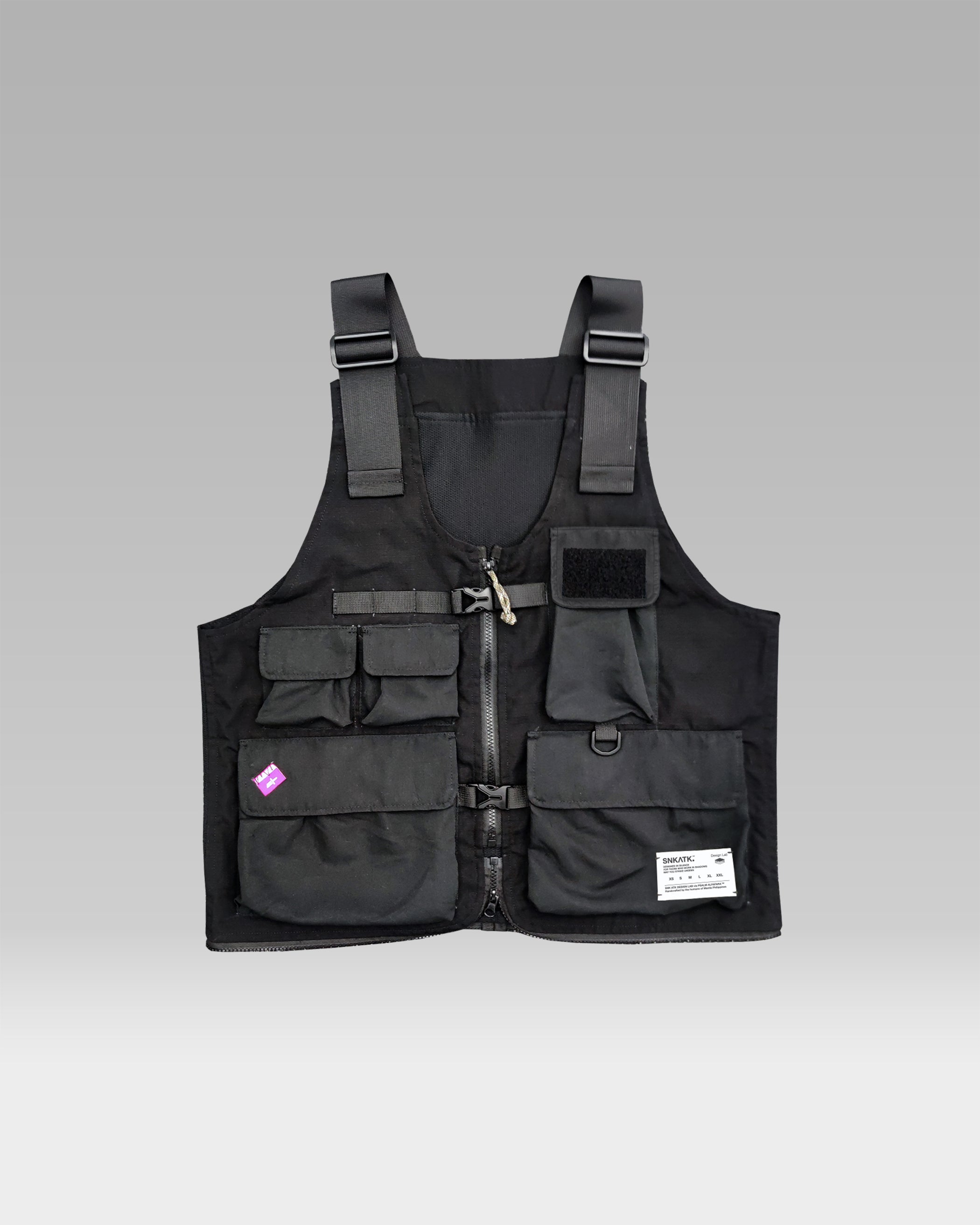 Transforming Utility Vest/Tote Bag - Midnight | SNK ATK Design Lab ...